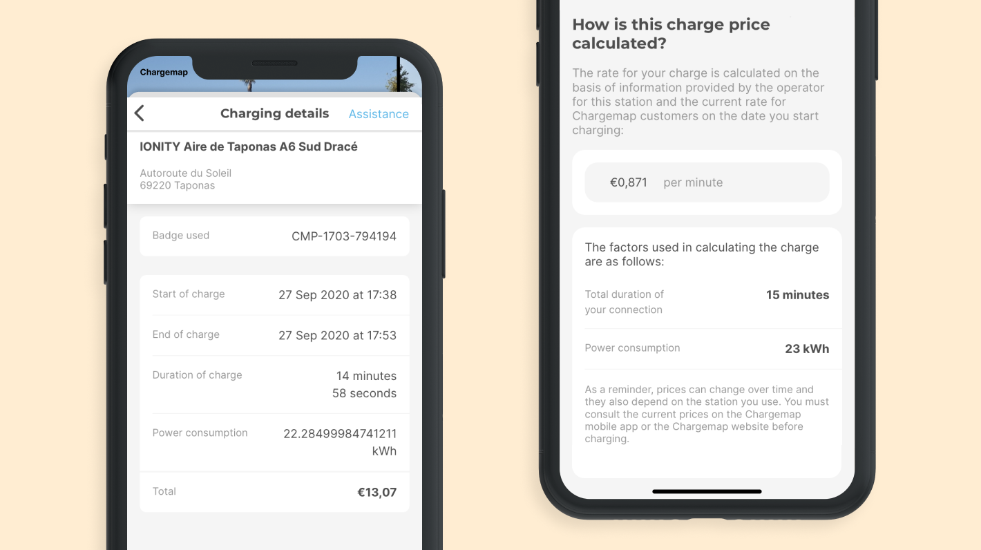 Chargemap App: charge prices and management made easy
