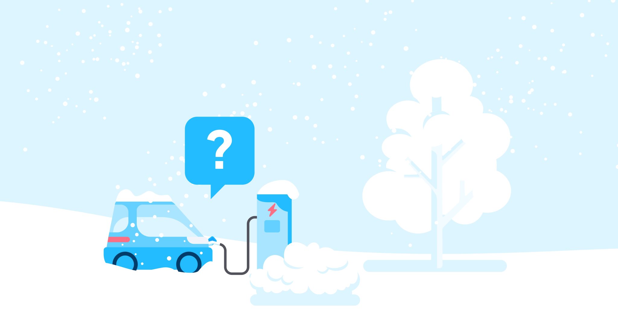 How does cold weather affect electric car performance?